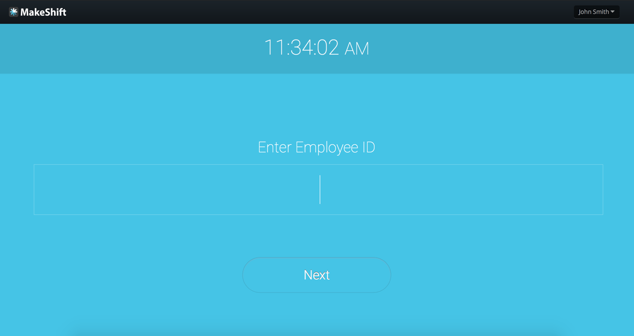 Desktop Time Clock Mode